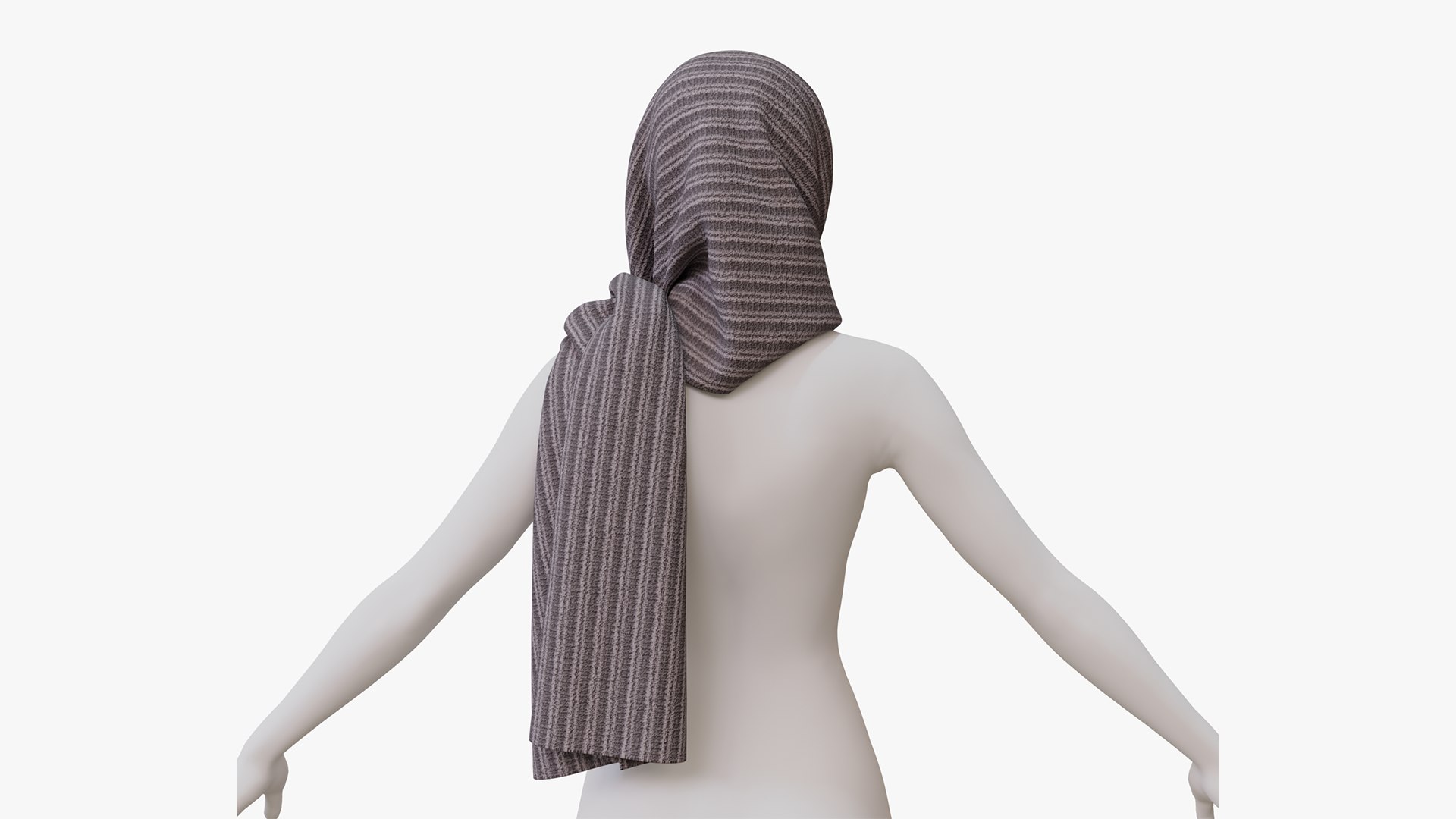 Long Shawl 3D - TurboSquid 2174627