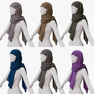 3D Shawl Models | TurboSquid