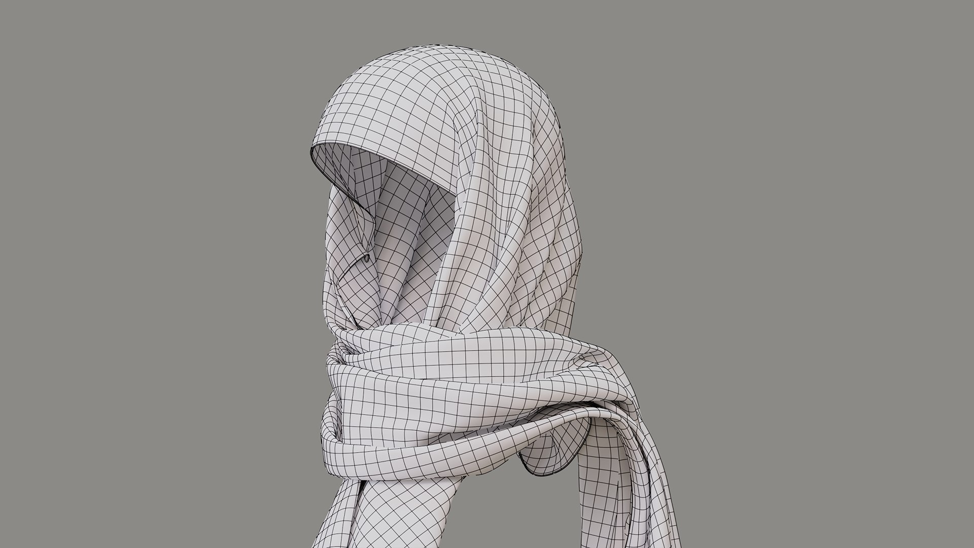 Long Shawl 3D - TurboSquid 2174627