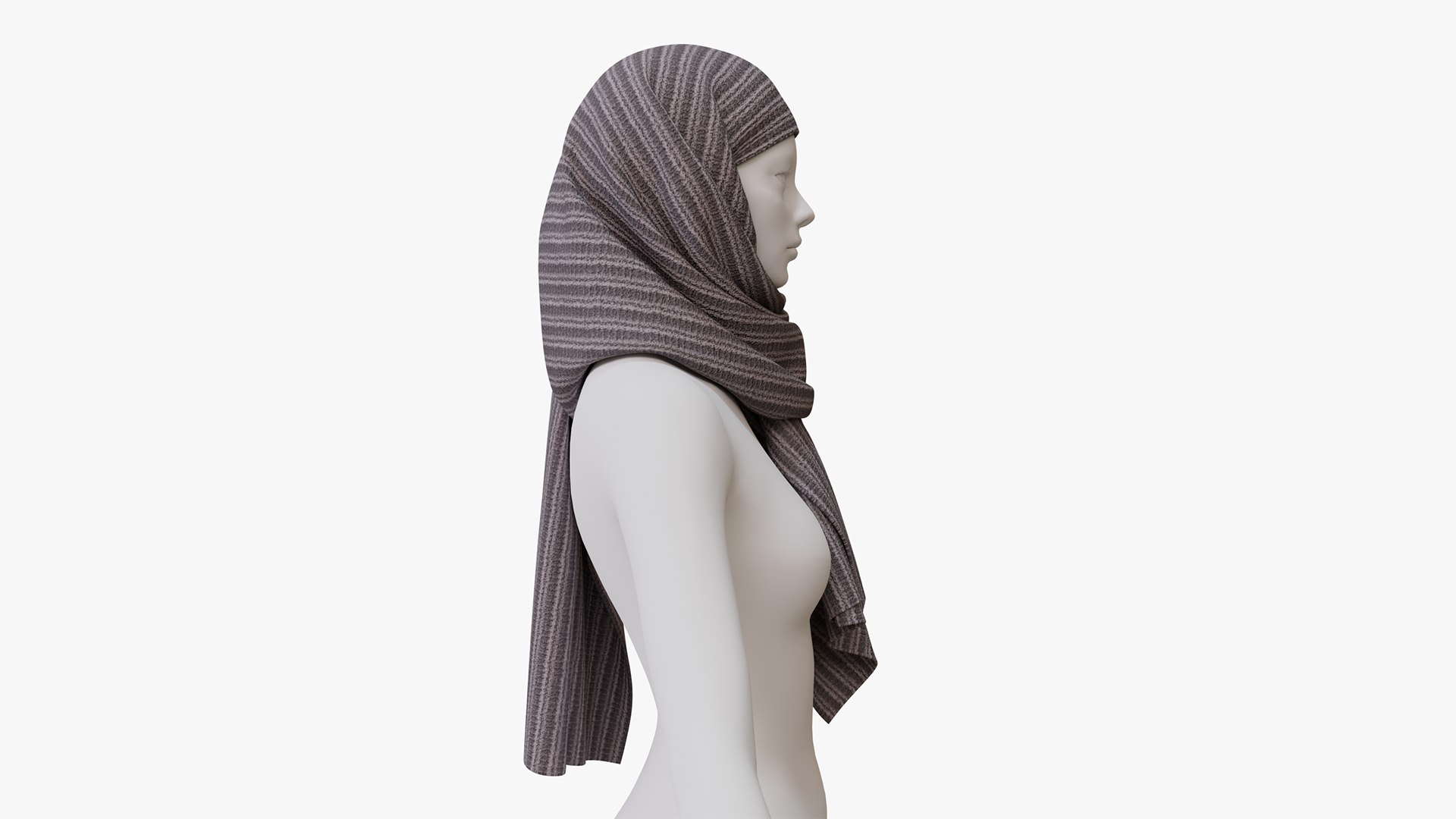 Long Shawl 3D - TurboSquid 2174627