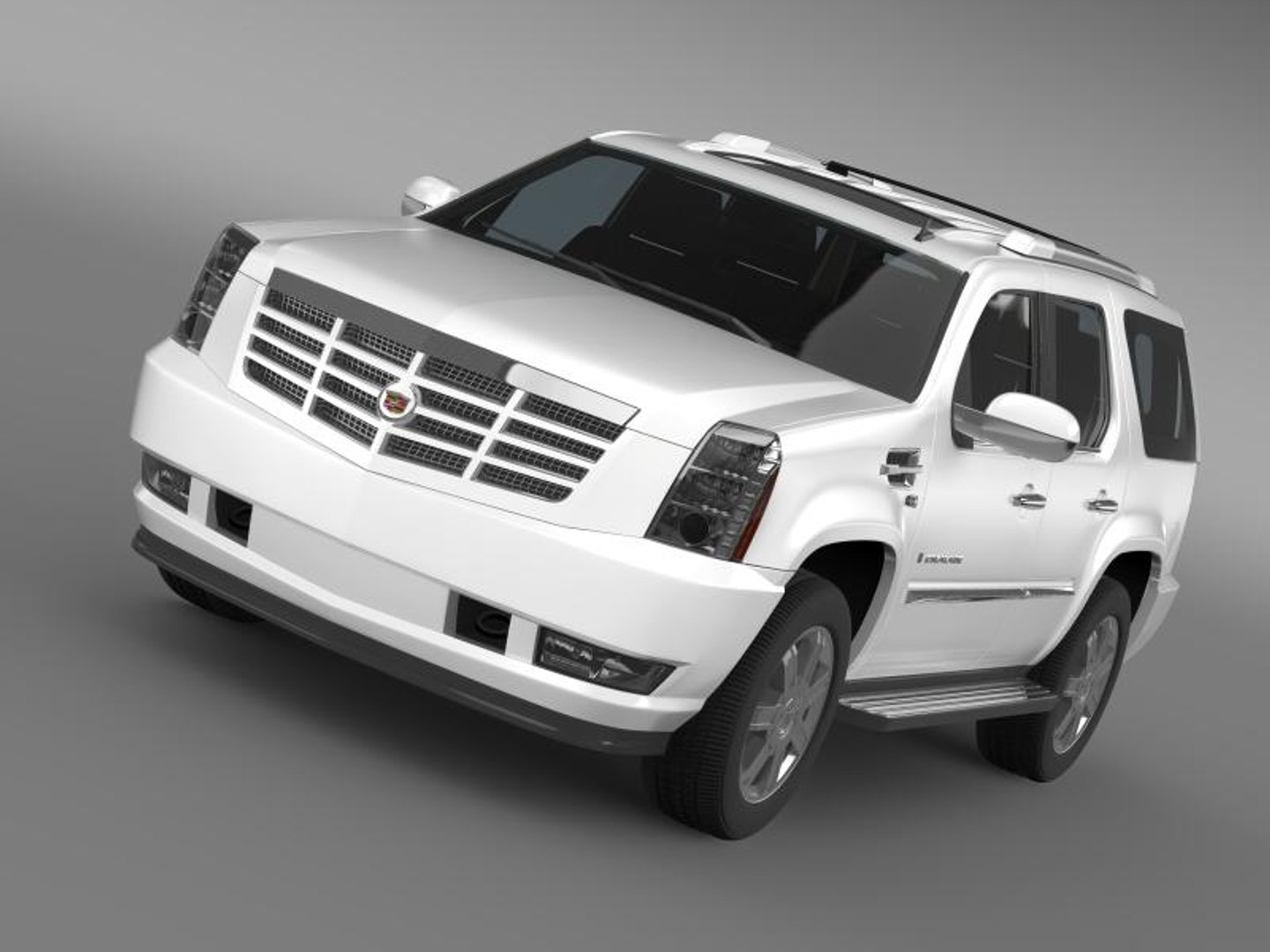 3d cadillac escalade european version