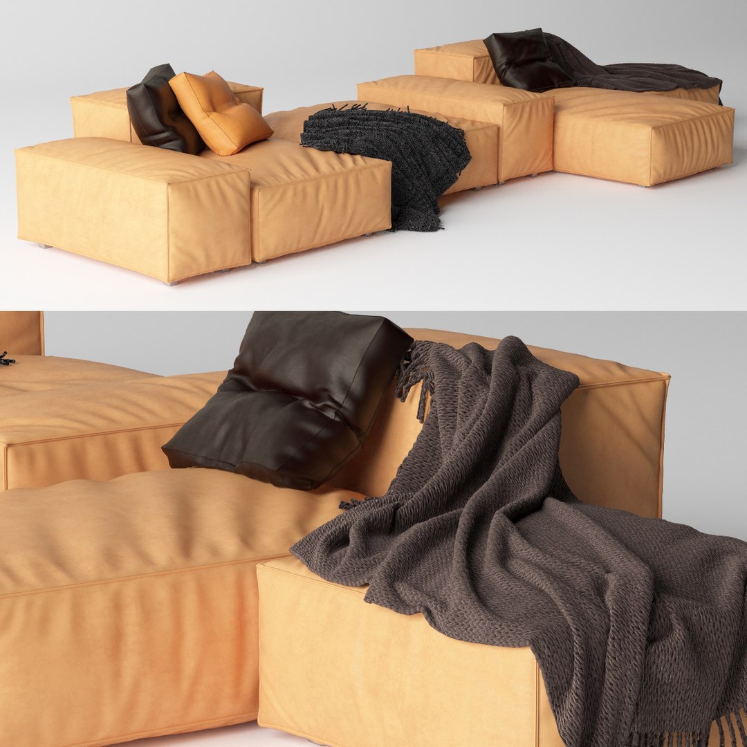 Living Divani Extrasoft - 3D Model - TurboSquid 1451219