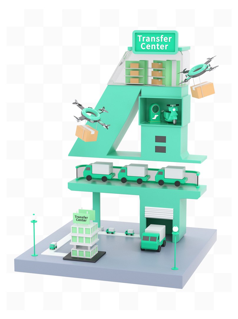 3D model C4D three-dimensional life - TurboSquid 2102030