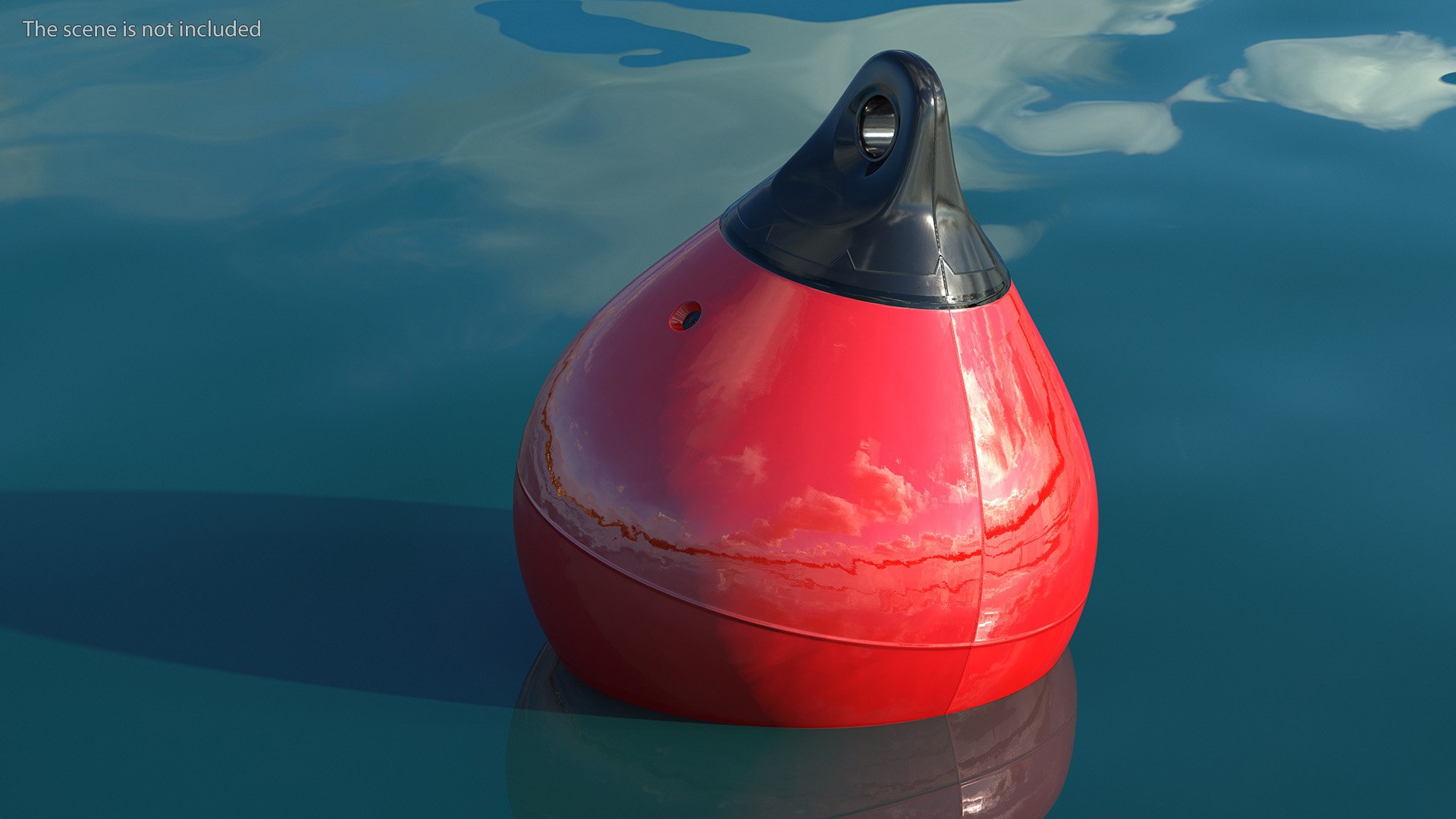3D Model All Purpose Buoy A4 Red - TurboSquid 2089627