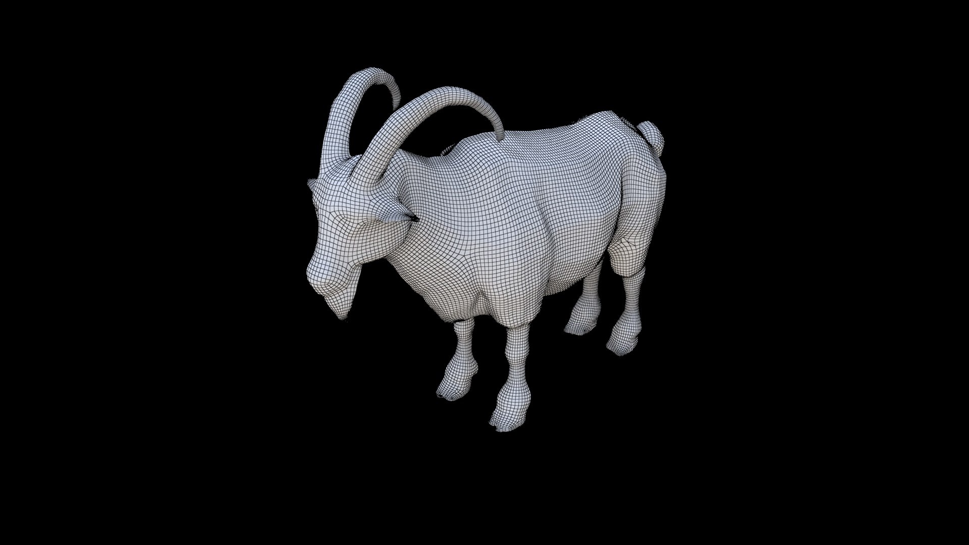 Goat 1 3D Model - TurboSquid 2334996