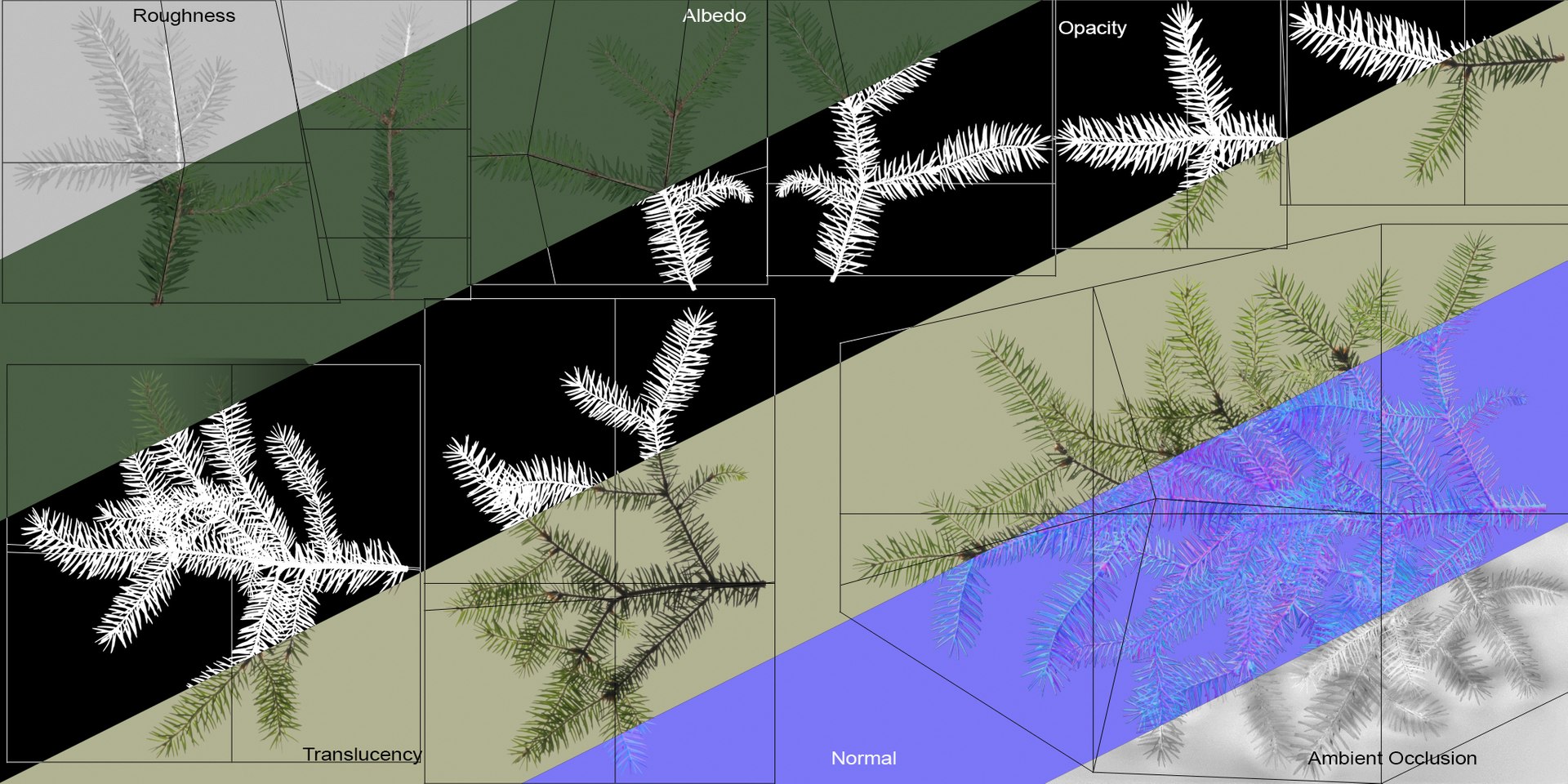3D Scan Based Nested Spruce - PBR - TurboSquid 1953914