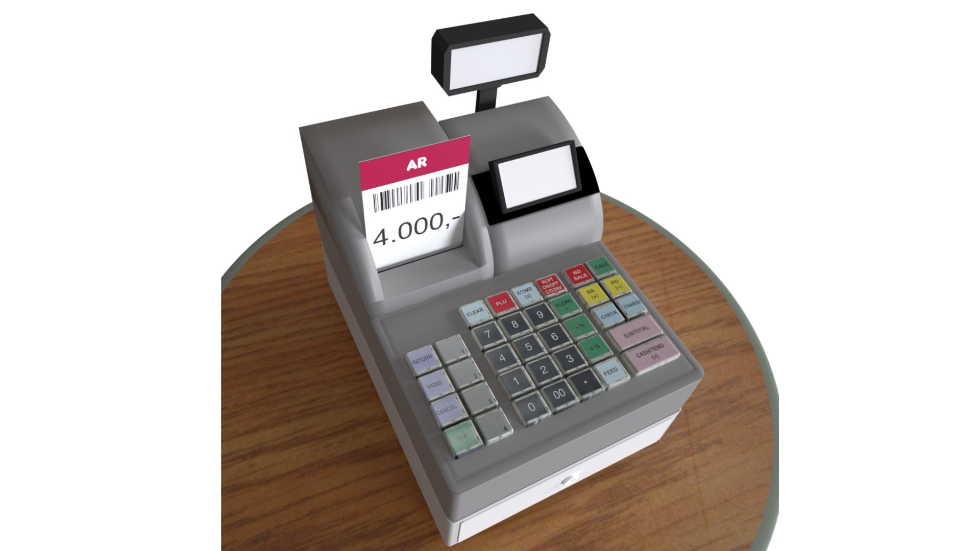 3D Cash Register Game Asset - TurboSquid 2090166