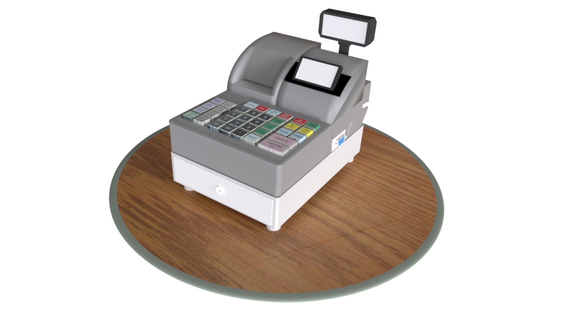 3D Cash Register Game Asset - TurboSquid 2090166