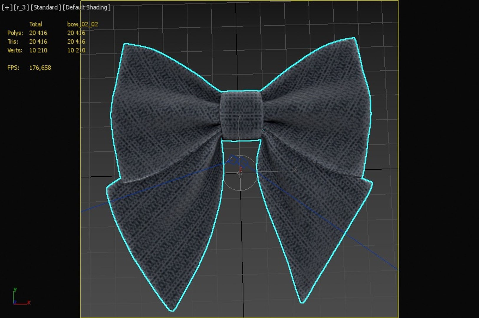 3D Model Bow 02 - TurboSquid 1296273