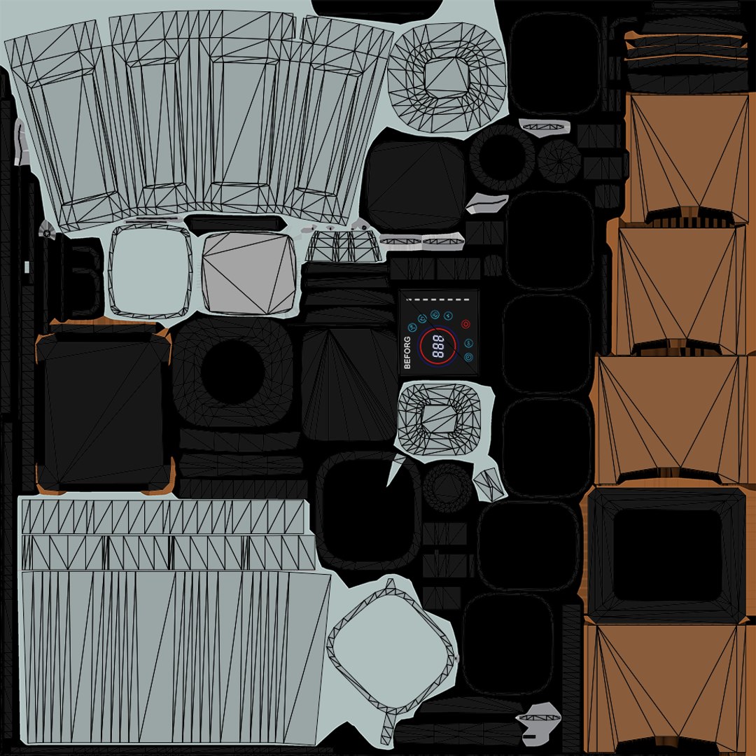 Brown Blender Model - TurboSquid 1536723