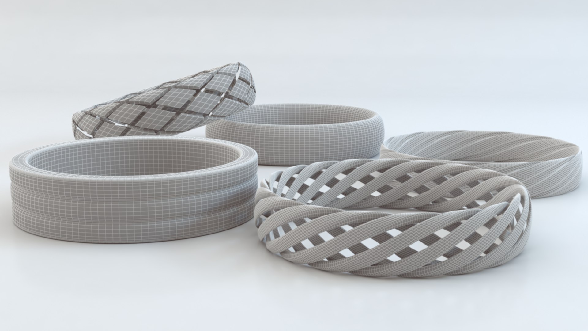 Rings 3D Model - TurboSquid 2118752