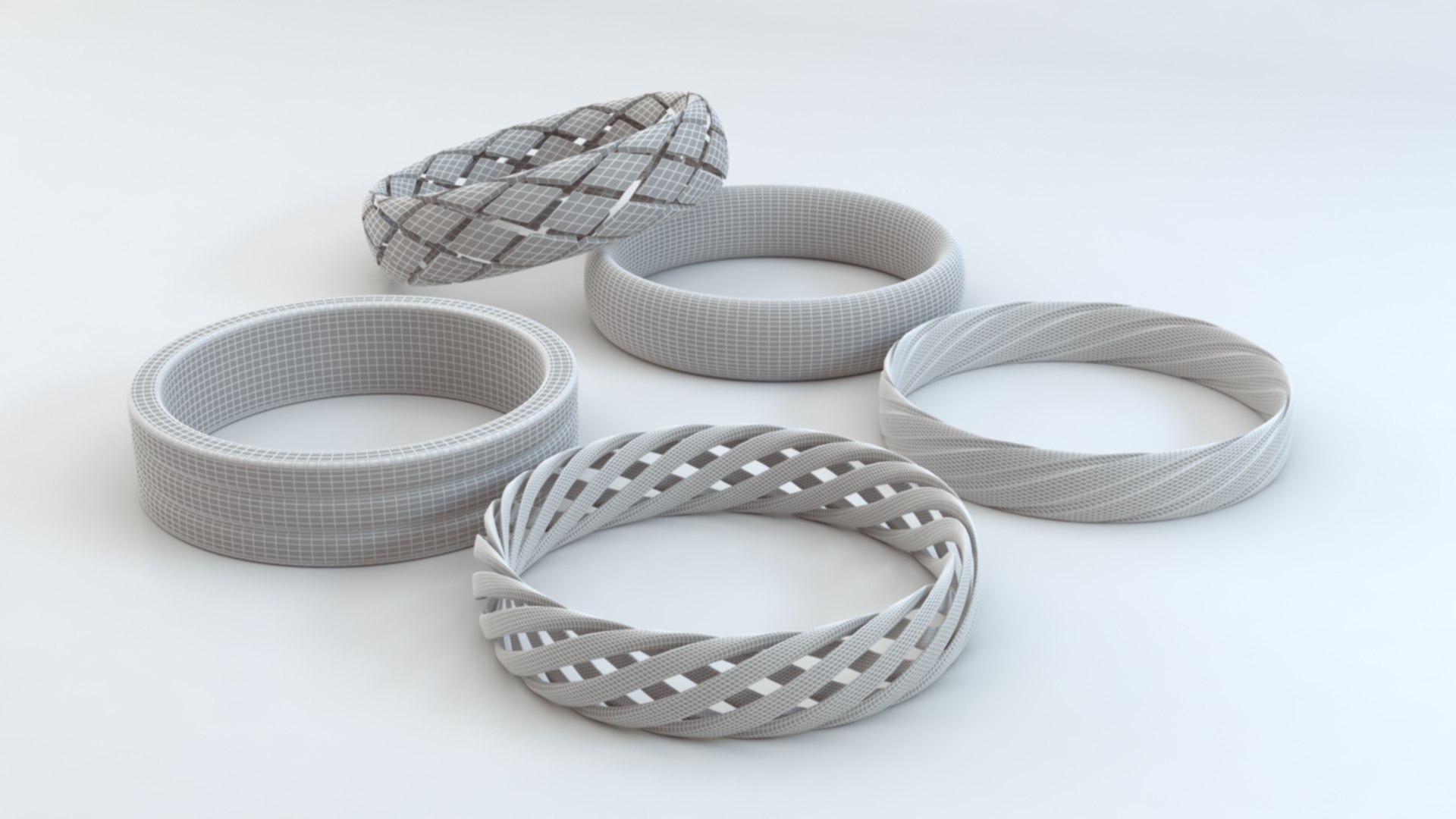 Rings 3D Model - TurboSquid 2118752