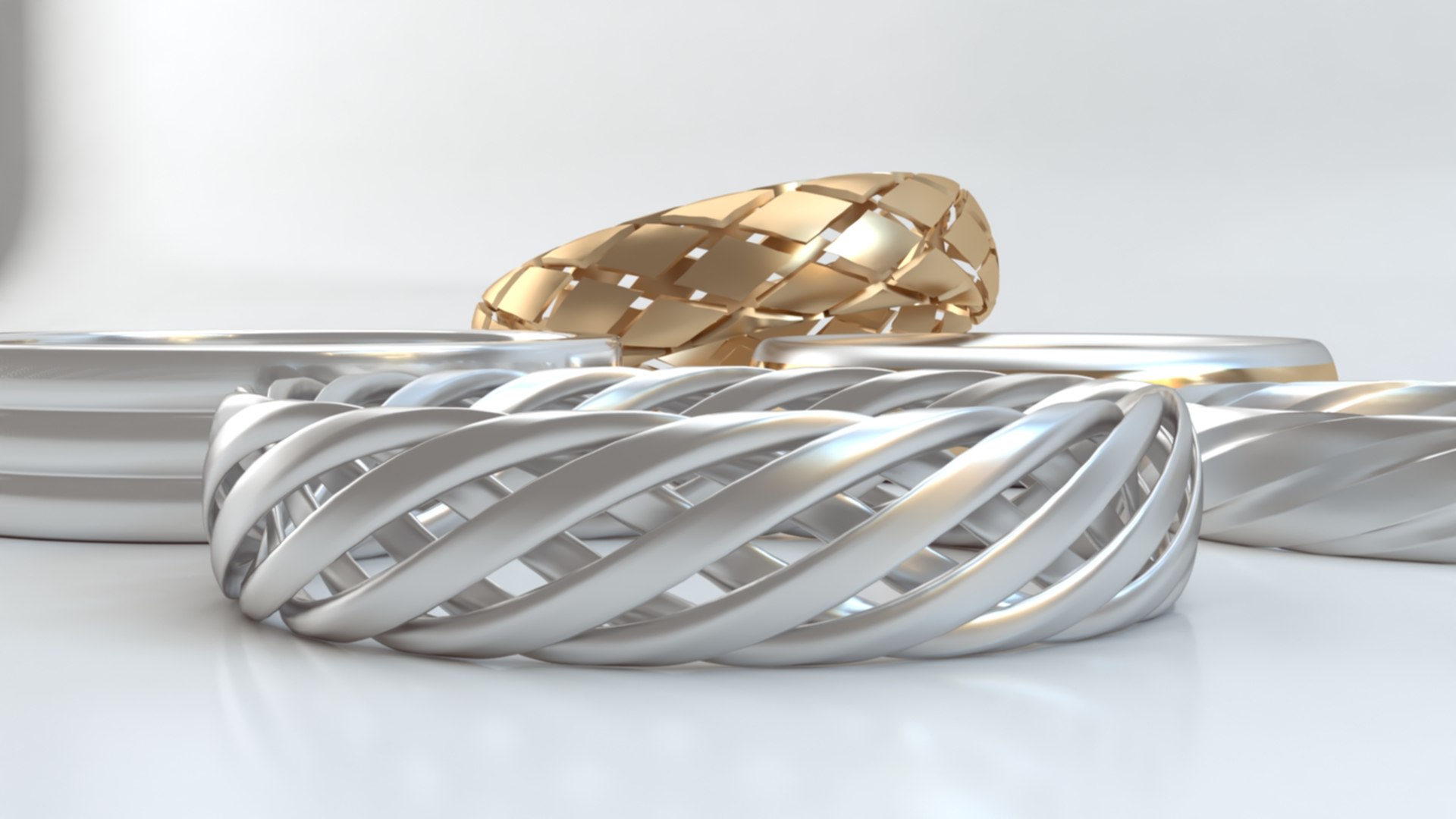 Rings 3D Model - TurboSquid 2118752