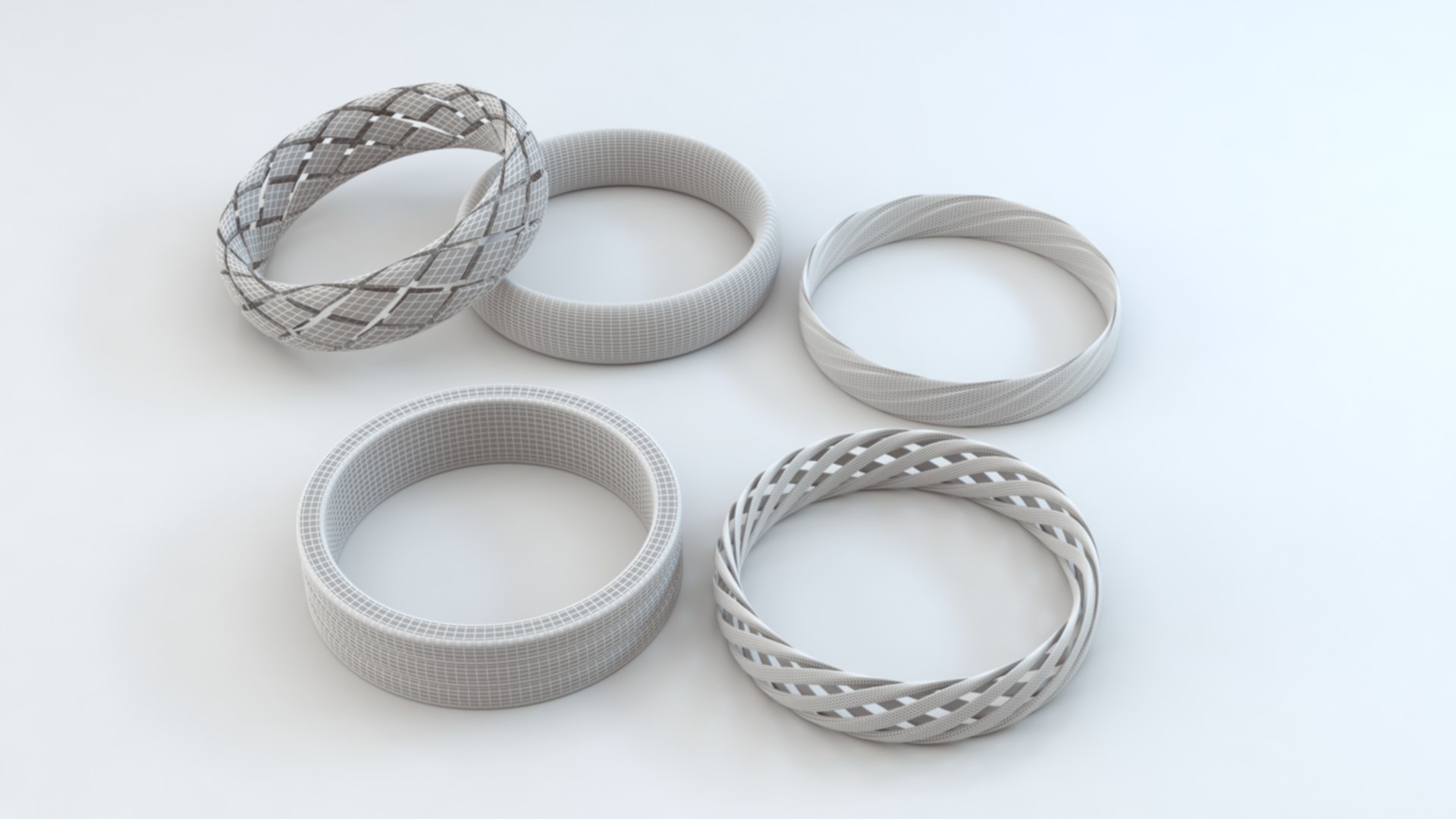 Rings 3D Model - TurboSquid 2118752
