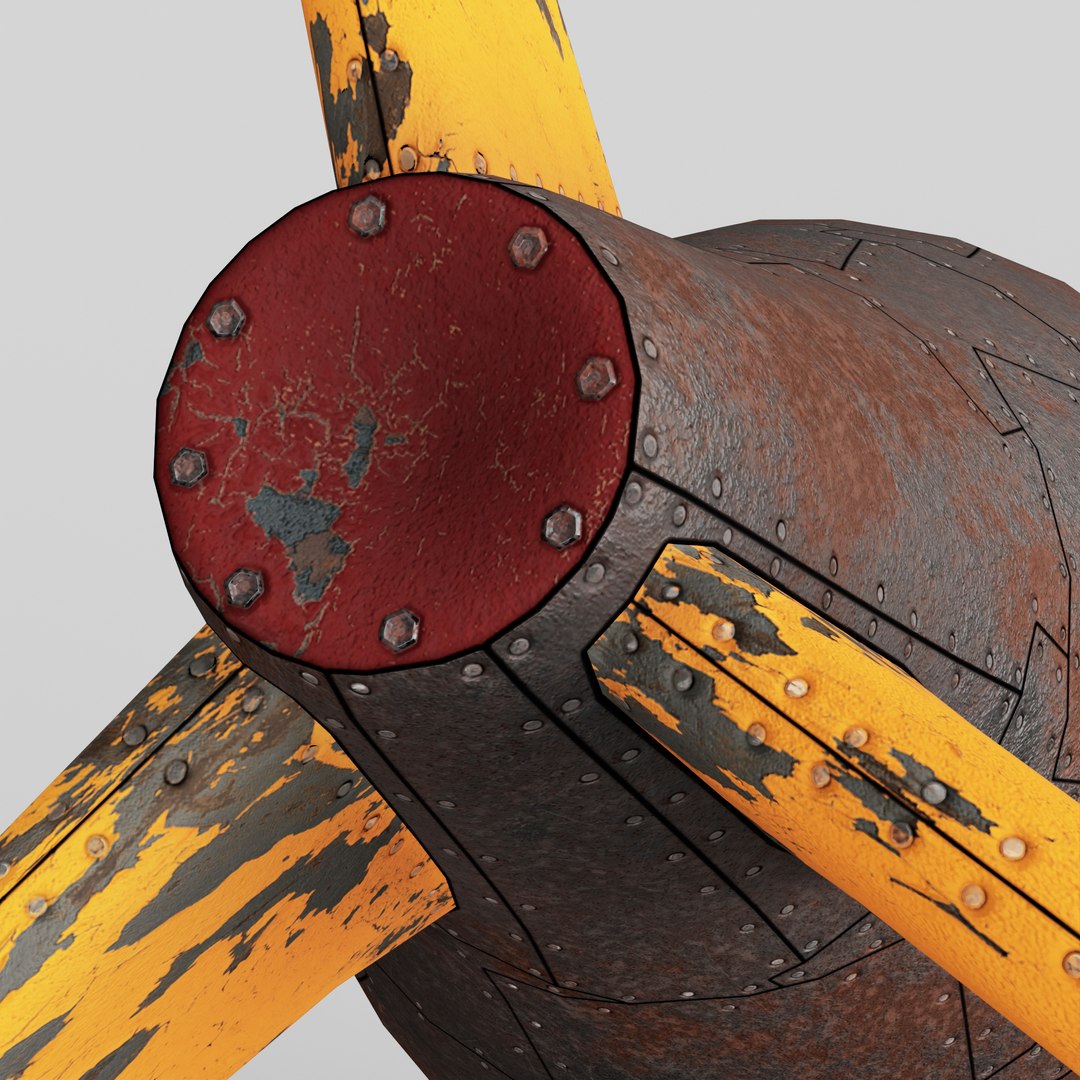 3D Nuclear Atom Bomb in Steampunk Style model - TurboSquid 1974496