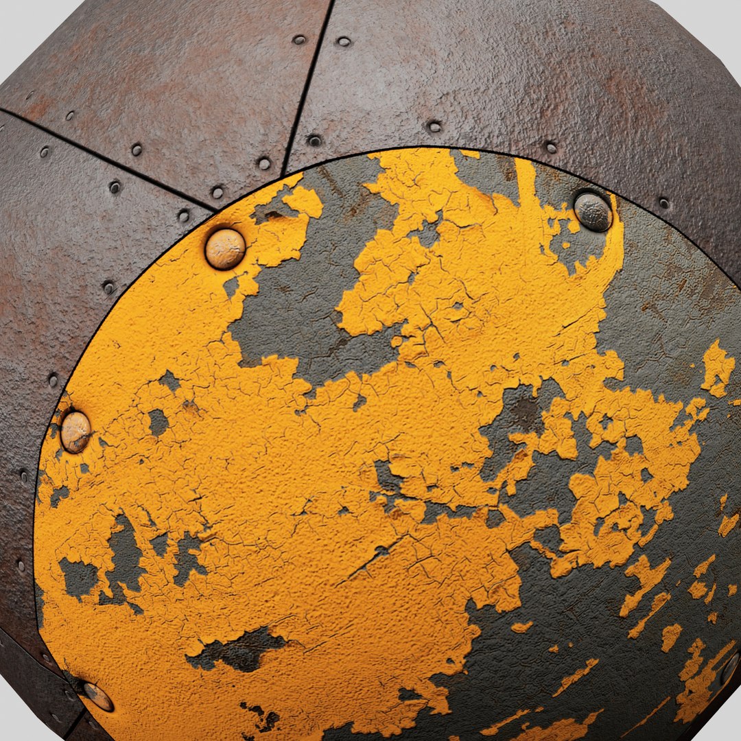 3D Nuclear Atom Bomb in Steampunk Style model - TurboSquid 1974496