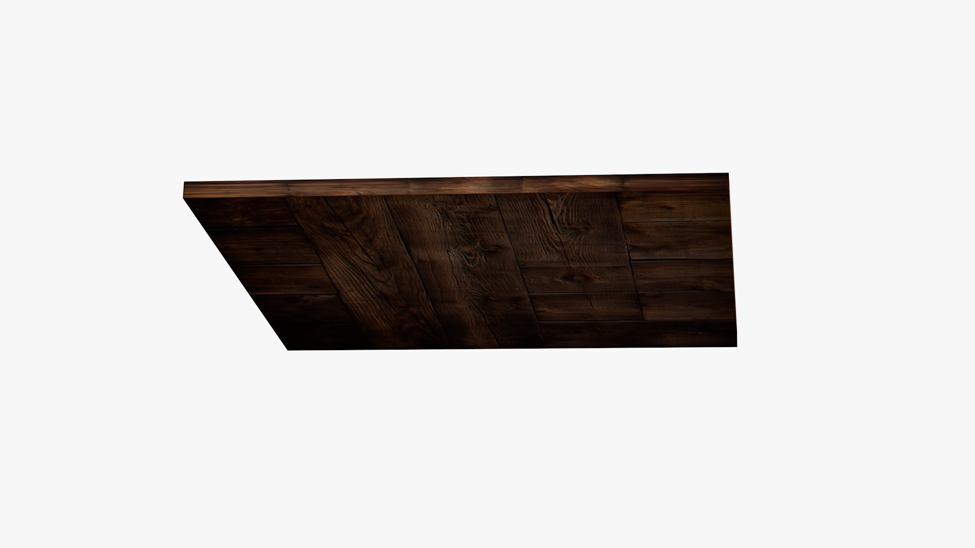 Wooden Plank 3D Model - TurboSquid 2101675