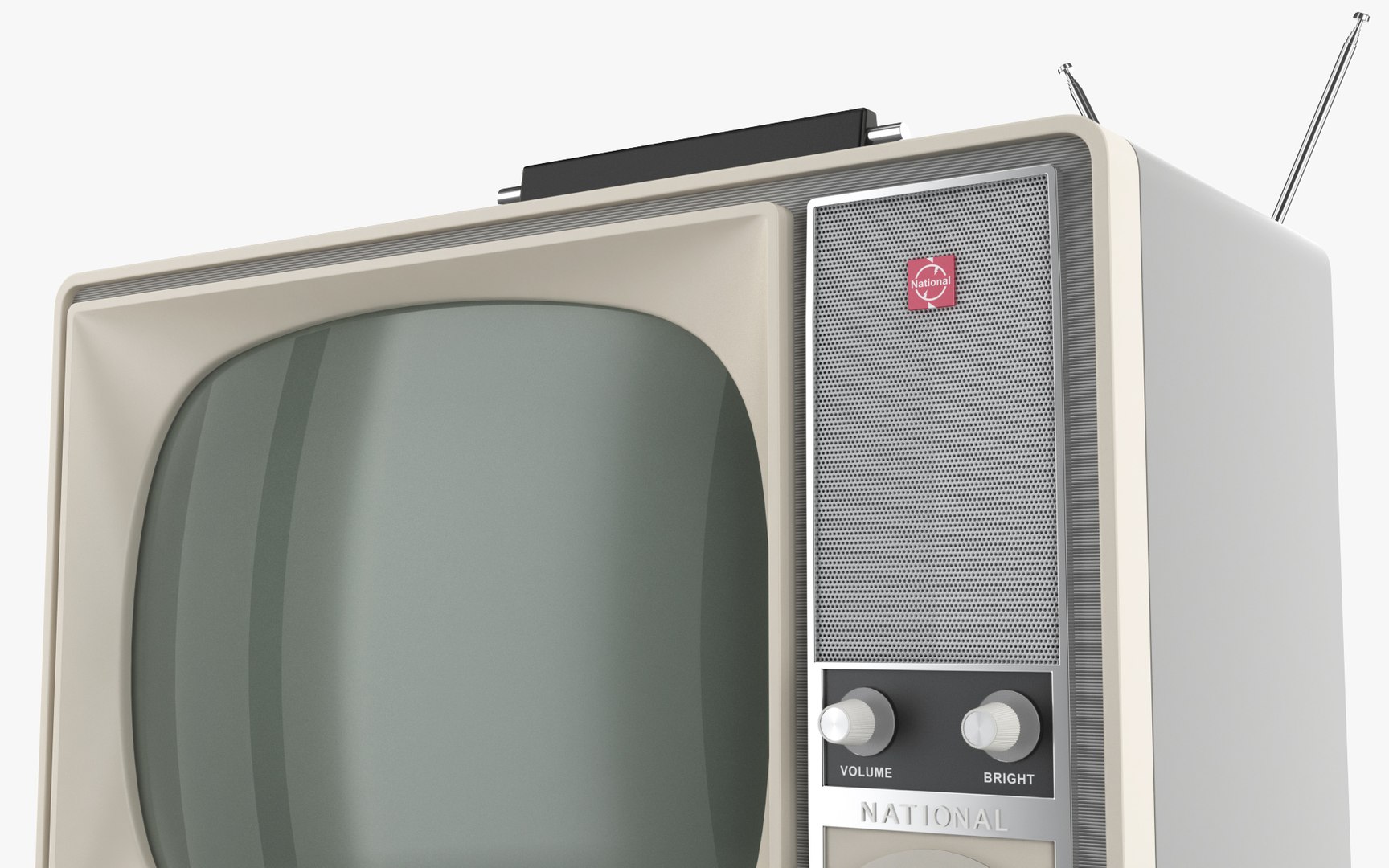 3D Retro TV Matsushita - TurboSquid 2077093