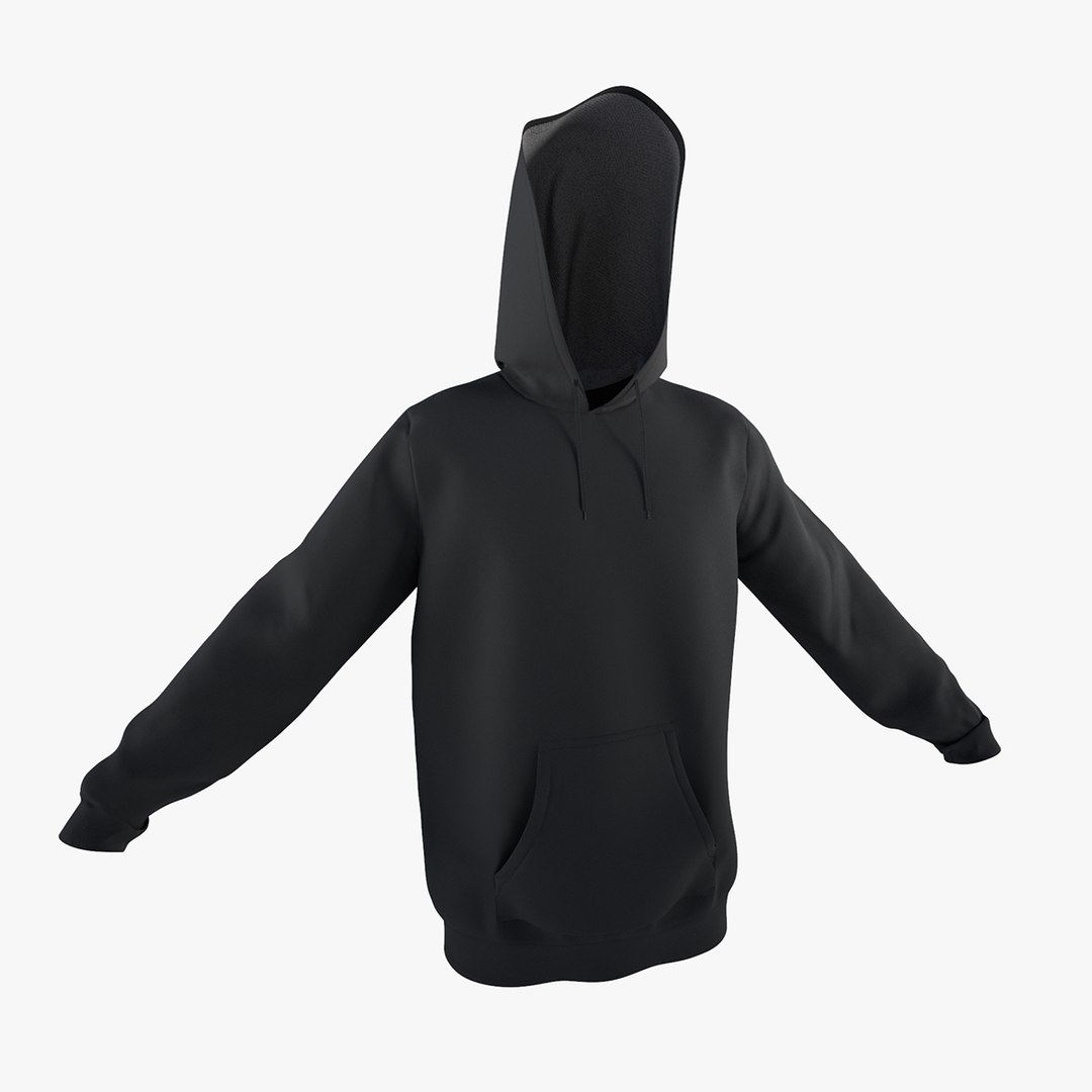 3D Hoodie model - TurboSquid 2148374