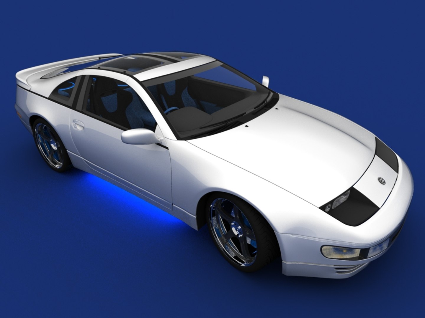 Nissan 300zx Twin 3d Max