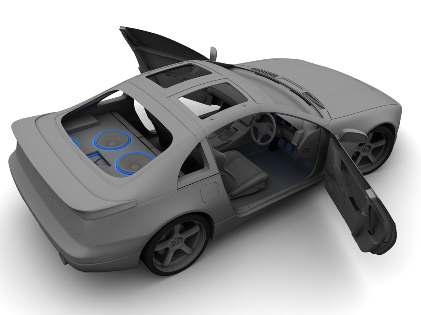 Nissan 300zx Twin 3d Max