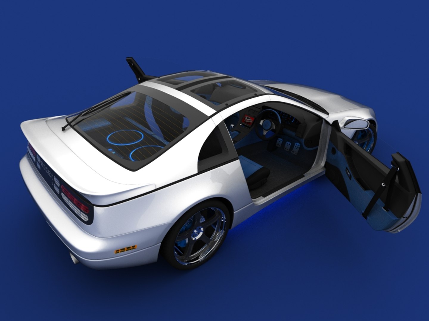 Nissan 300zx Twin 3d Max