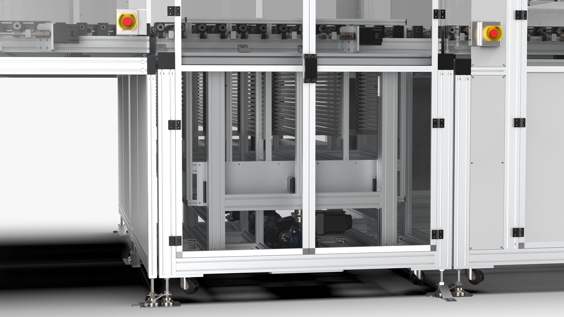 Automatic Panel Temporary Storage Conveyor Line 3D Model - TurboSquid ...