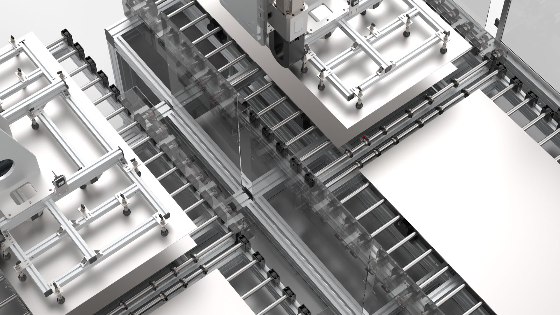 Automatic Panel Temporary Storage Conveyor Line 3D Model - TurboSquid ...