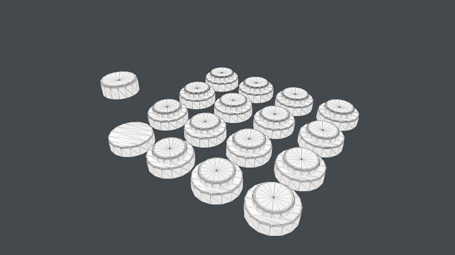 Buttons 3D model - TurboSquid 1883408