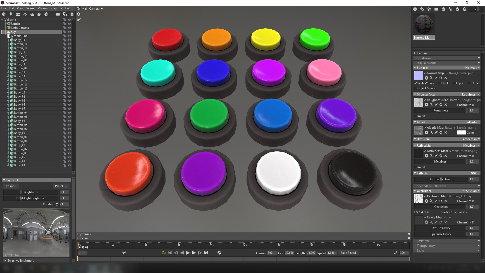 Buttons 3D Model - TurboSquid 1883408