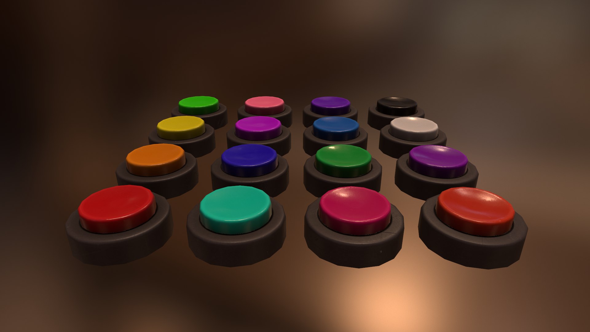 Buttons 3D Model - TurboSquid 1883408