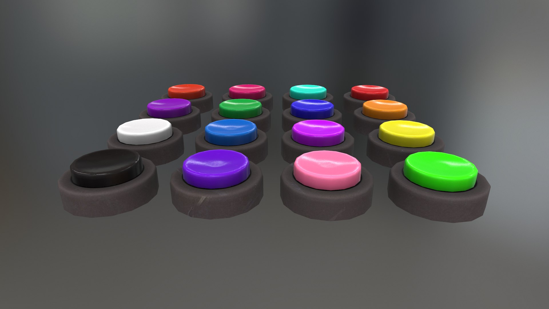 Buttons 3D model - TurboSquid 1883408