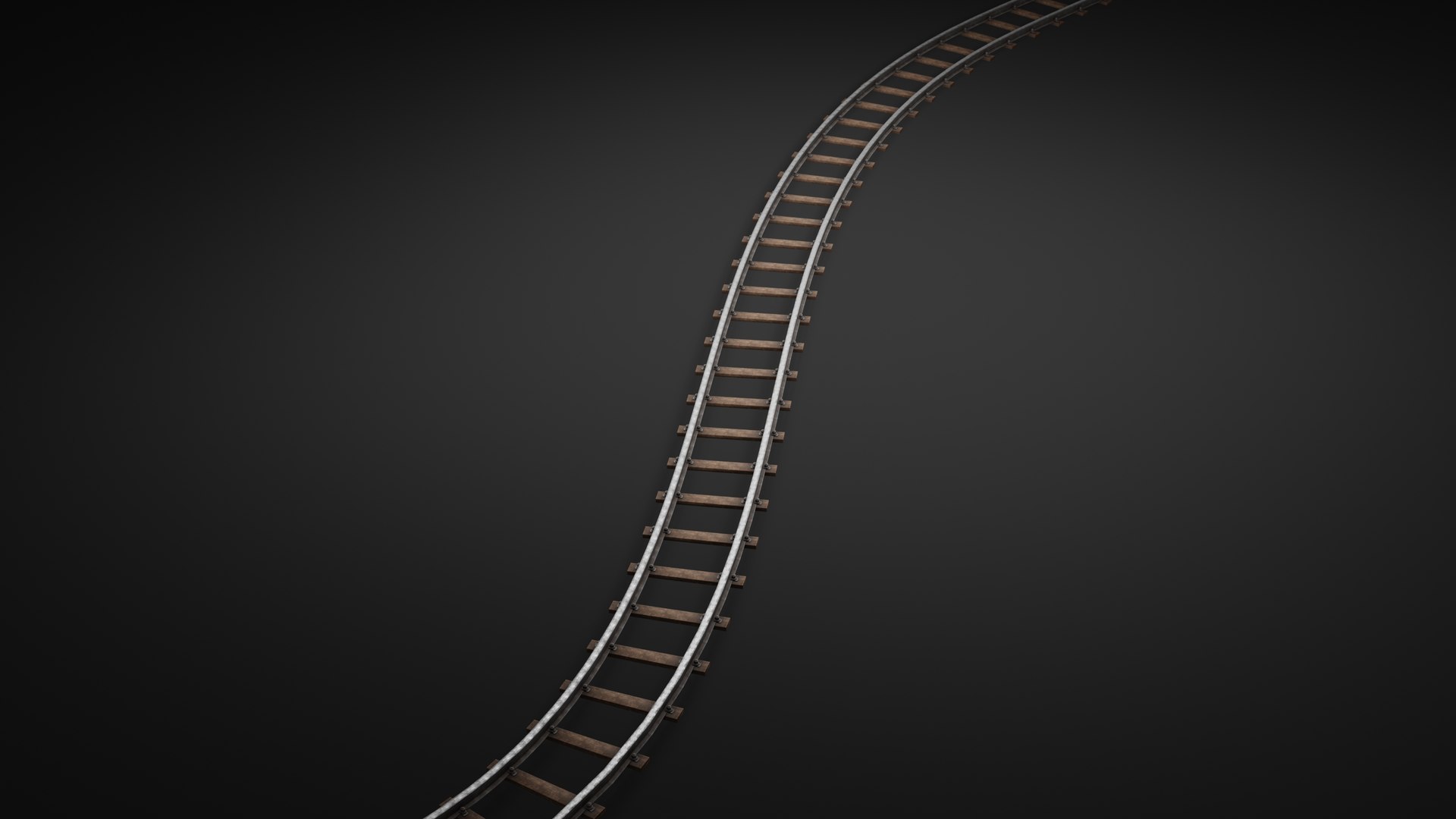 Railway 3D model - TurboSquid 1894953
