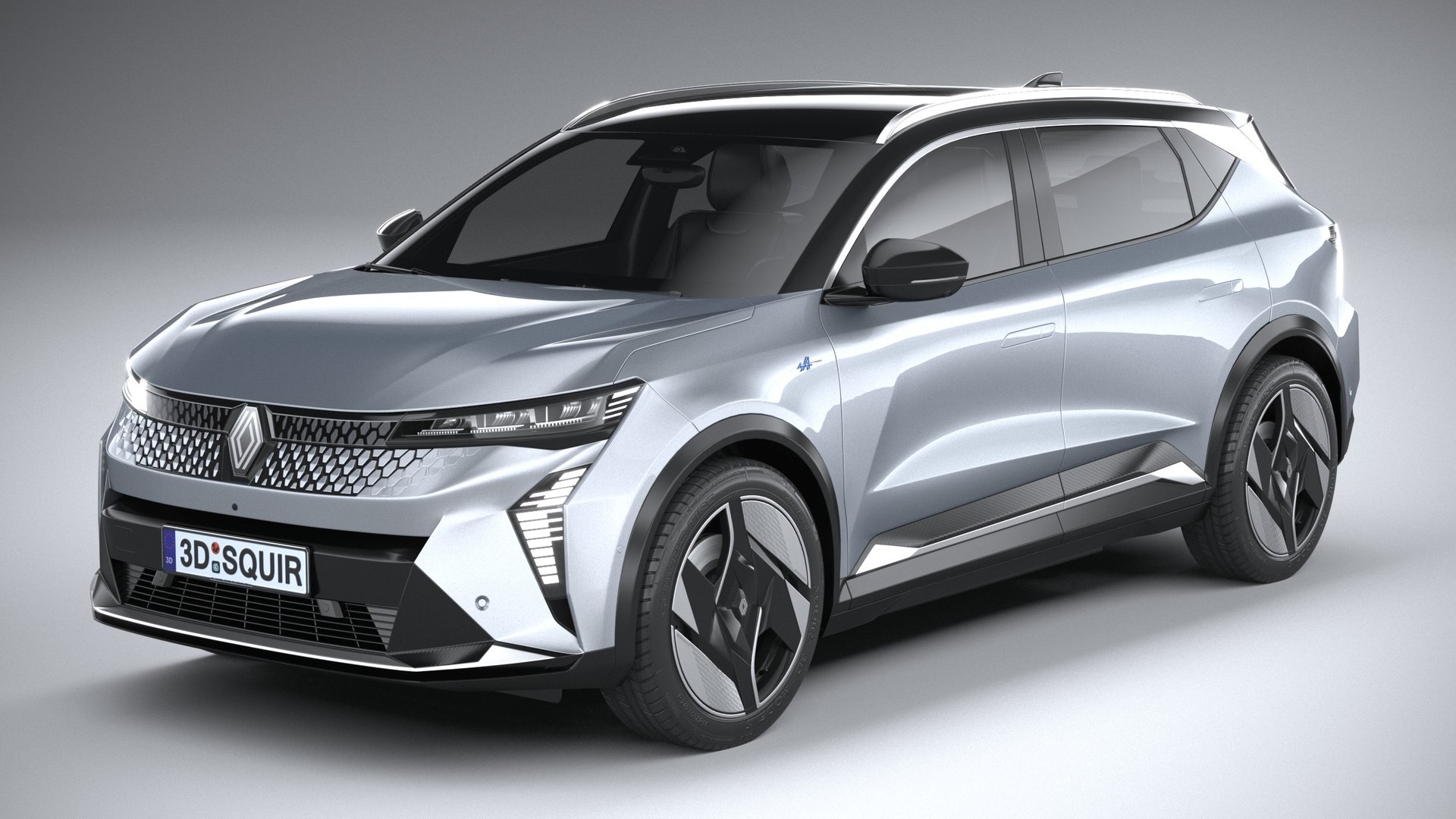 Renault Scenic E-Tech 2024 3D Model - TurboSquid 2164336