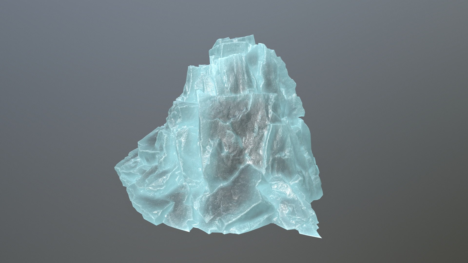 3D Ice Rocks Model - TurboSquid 2319493