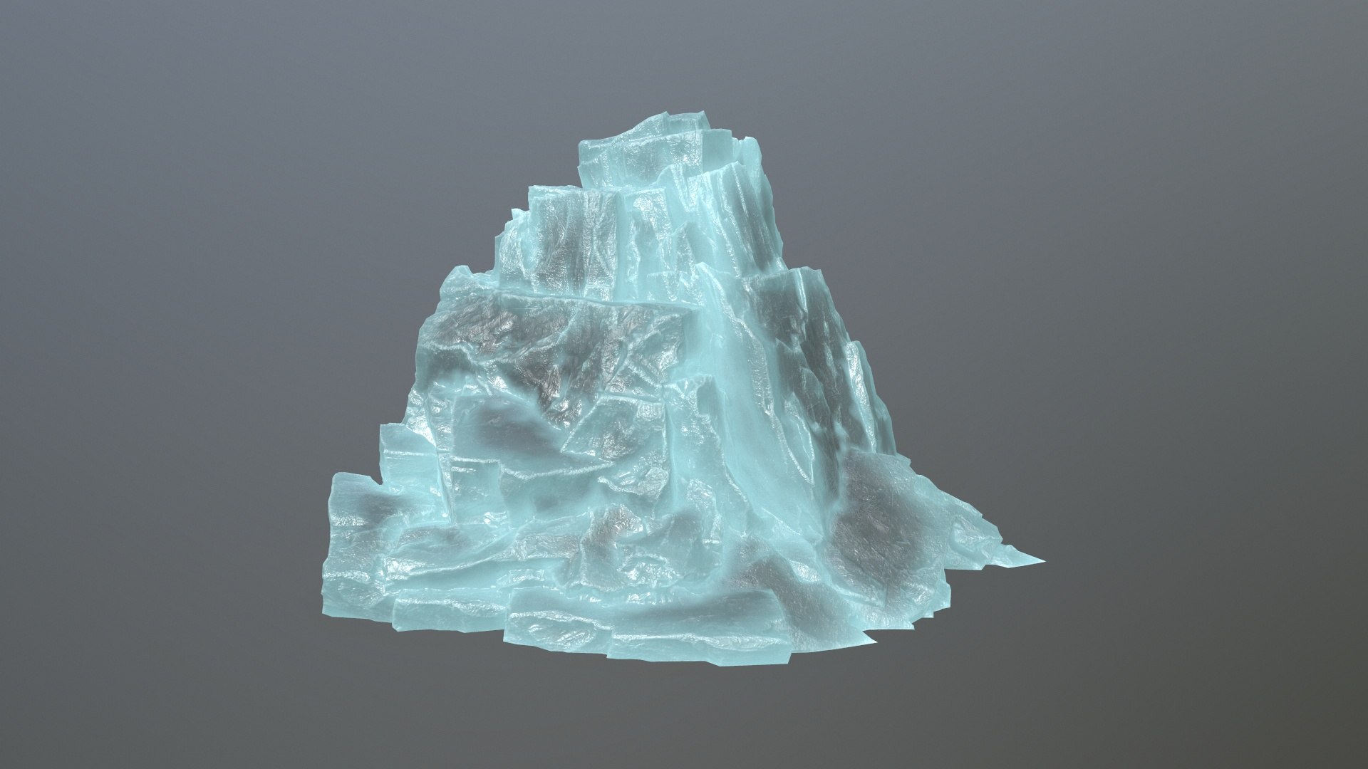 3D Ice Rocks Model - TurboSquid 2319493