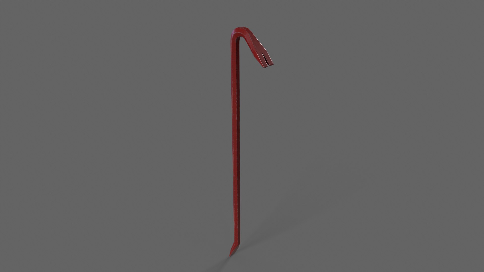 3D Model PBR Crowbar V2Red - TurboSquid 2040223