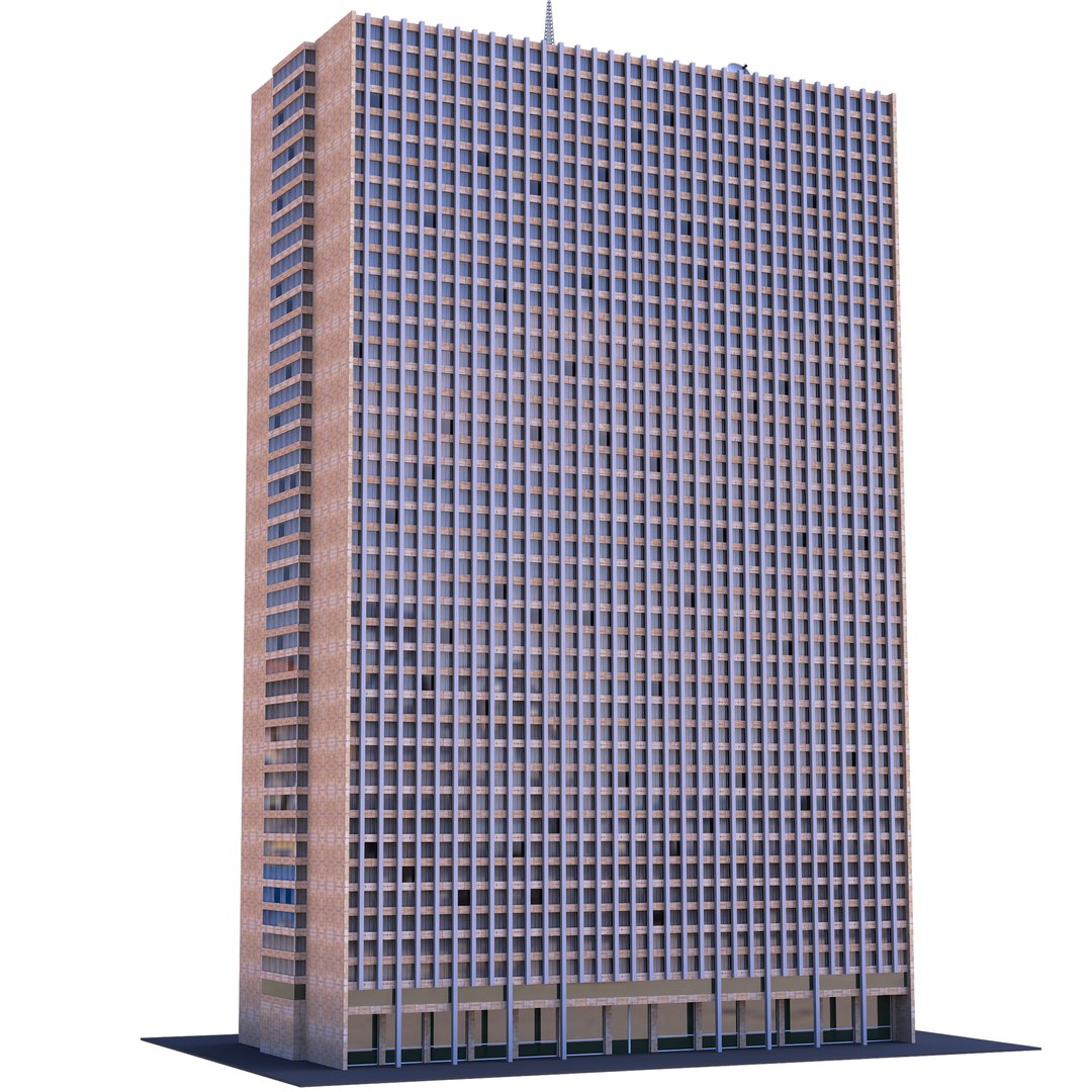 3D skyscraper building model - TurboSquid 1384402