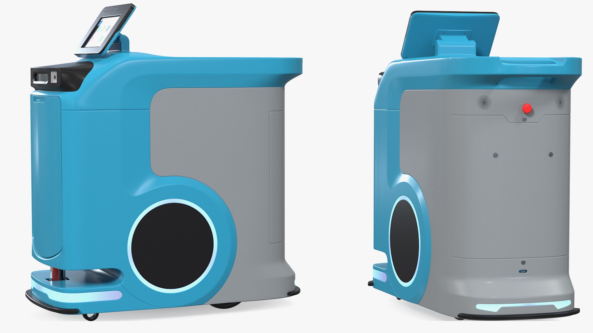 Autonomous hospital delivery robot 3D model - TurboSquid 1596801