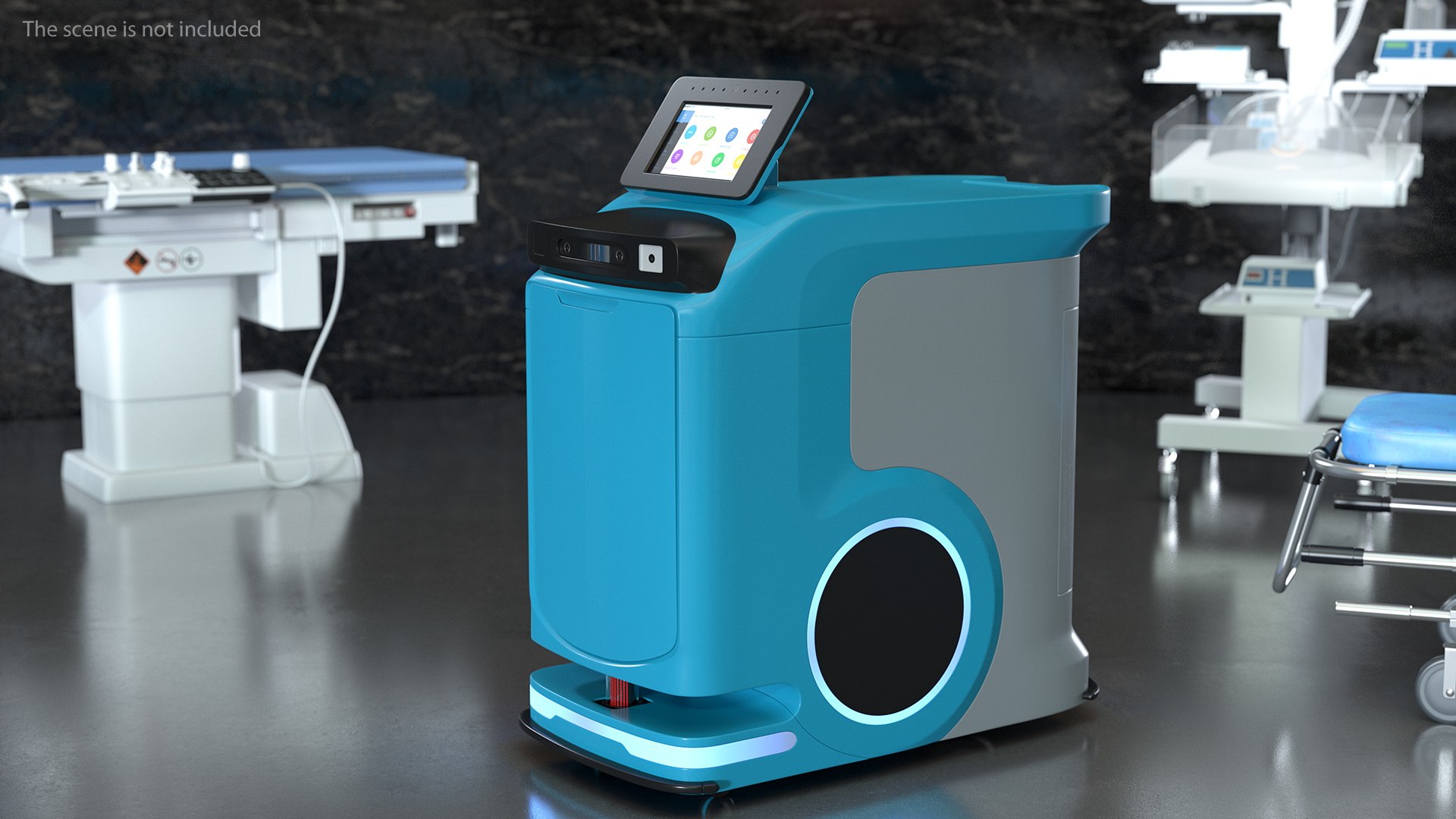 Autonomous hospital delivery robot 3D model - TurboSquid 1596801