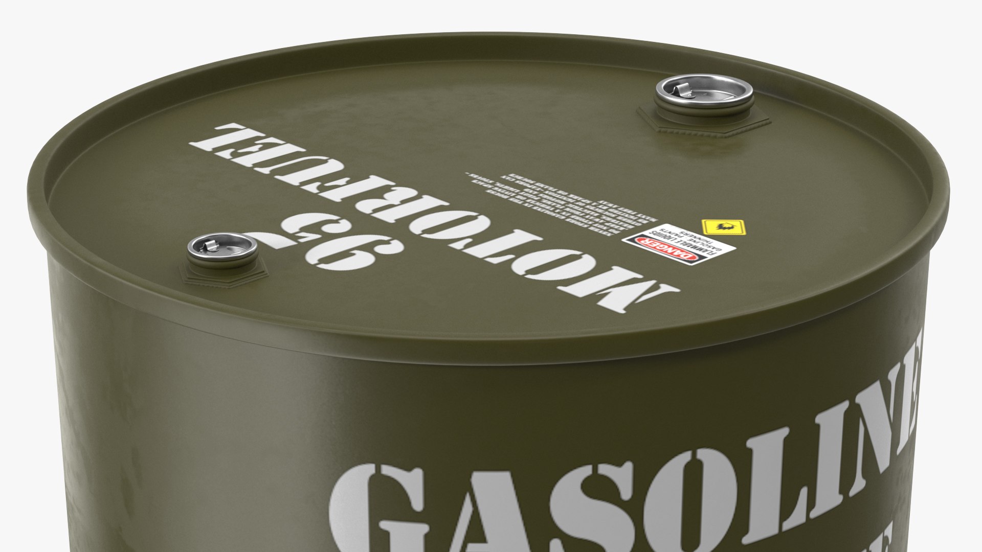 3D Model 95 Octane Metal Barrel - TurboSquid 1703658