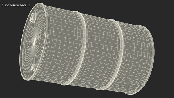 3D model 95 octane metal barrel - TurboSquid 1703658
