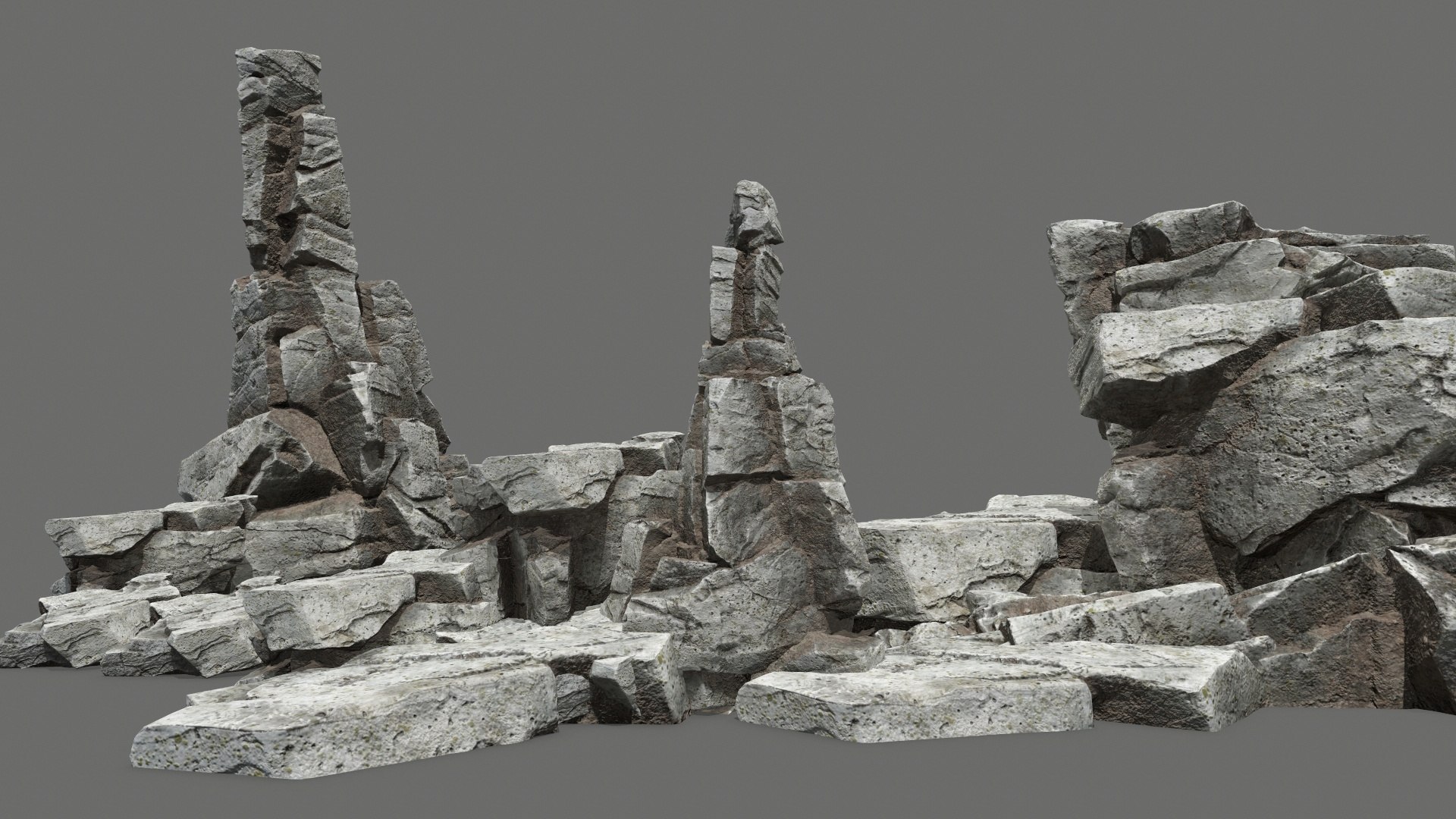 3D Rocks Model - TurboSquid 2143301