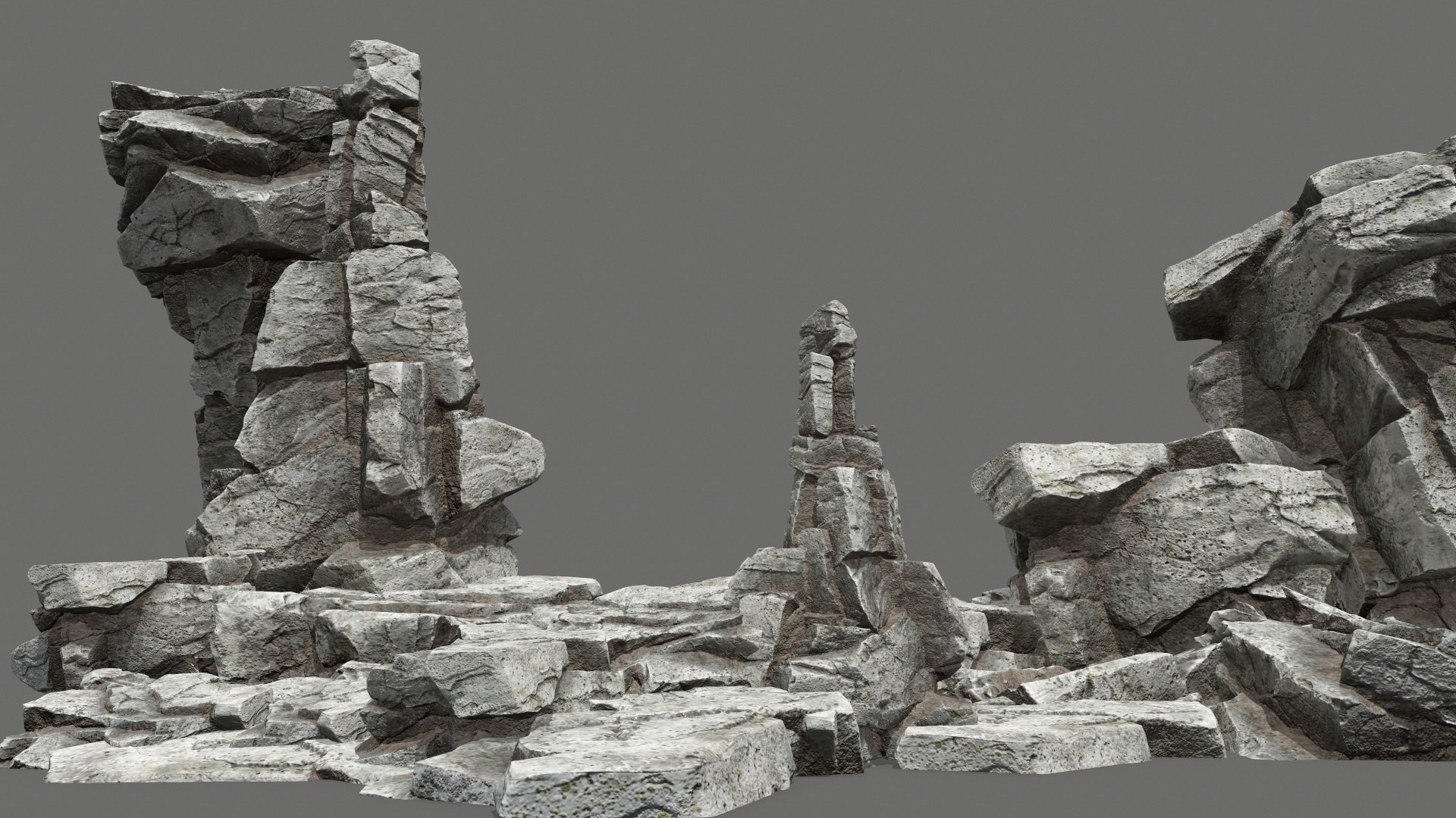 3D Rocks Model - TurboSquid 2143301