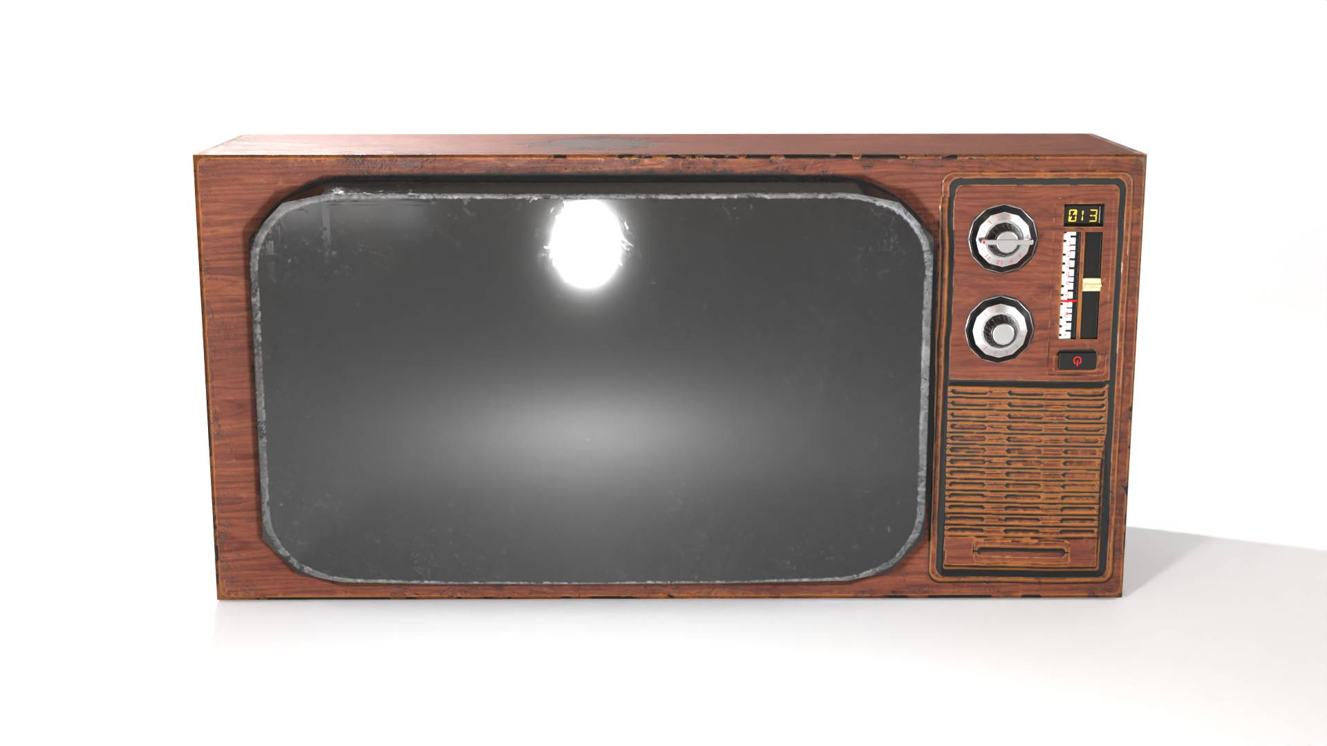 Old TV Model - TurboSquid 2070527
