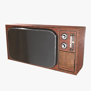 Retro Tv Blender Models for Download | TurboSquid