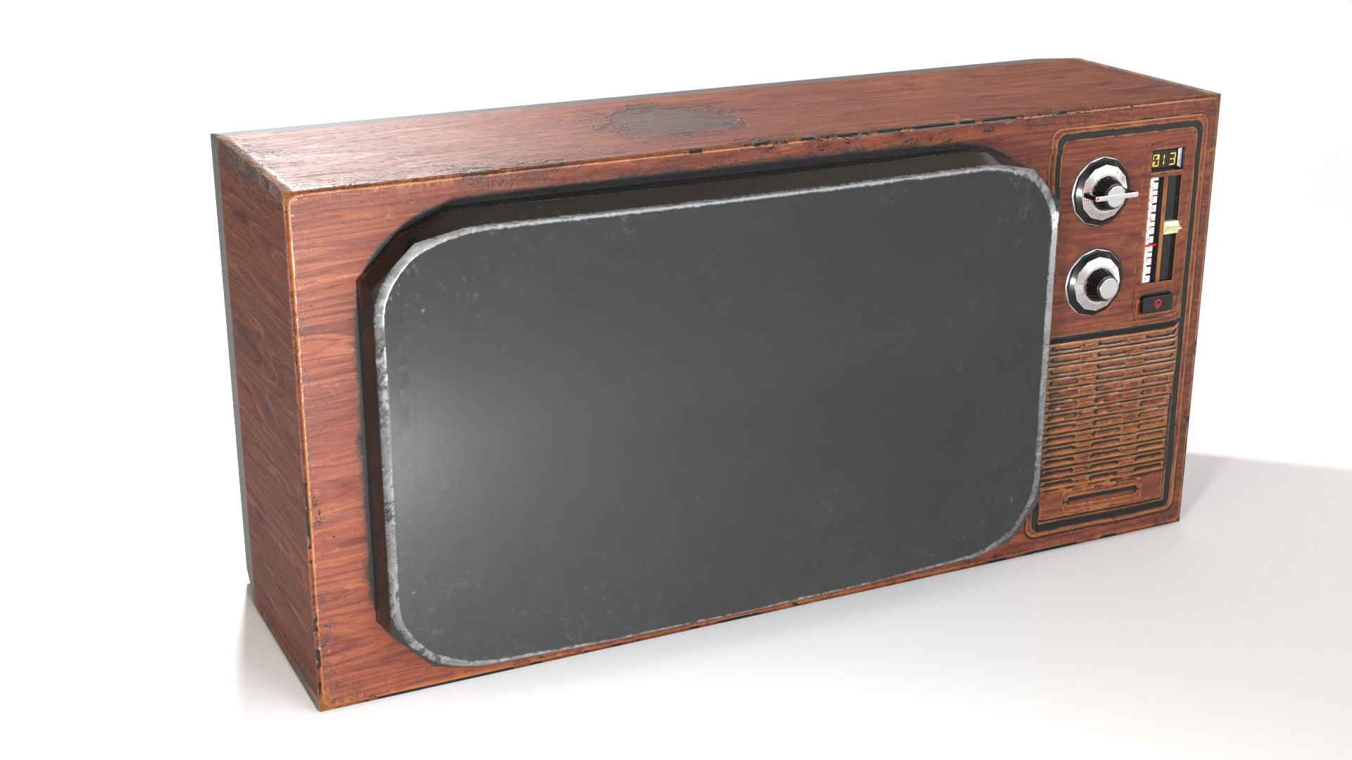 Old TV Model - TurboSquid 2070527