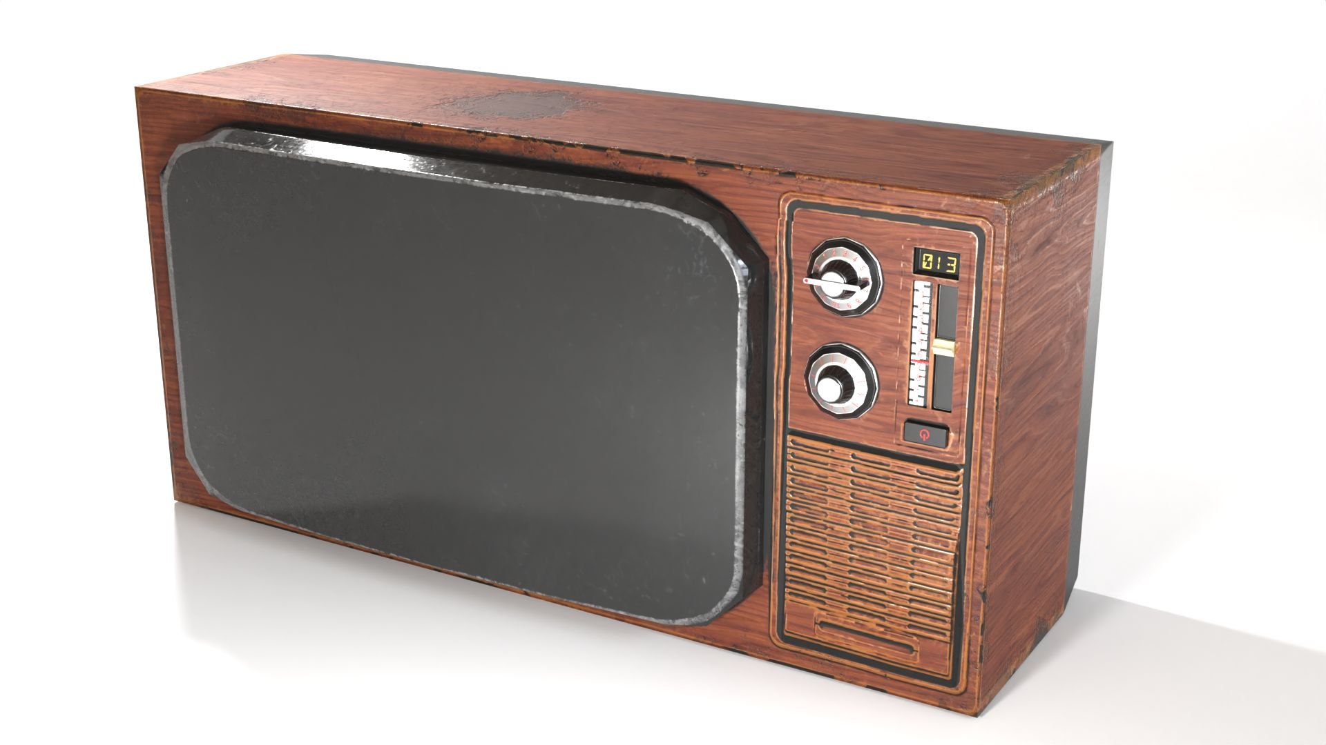 Old TV Model - TurboSquid 2070527