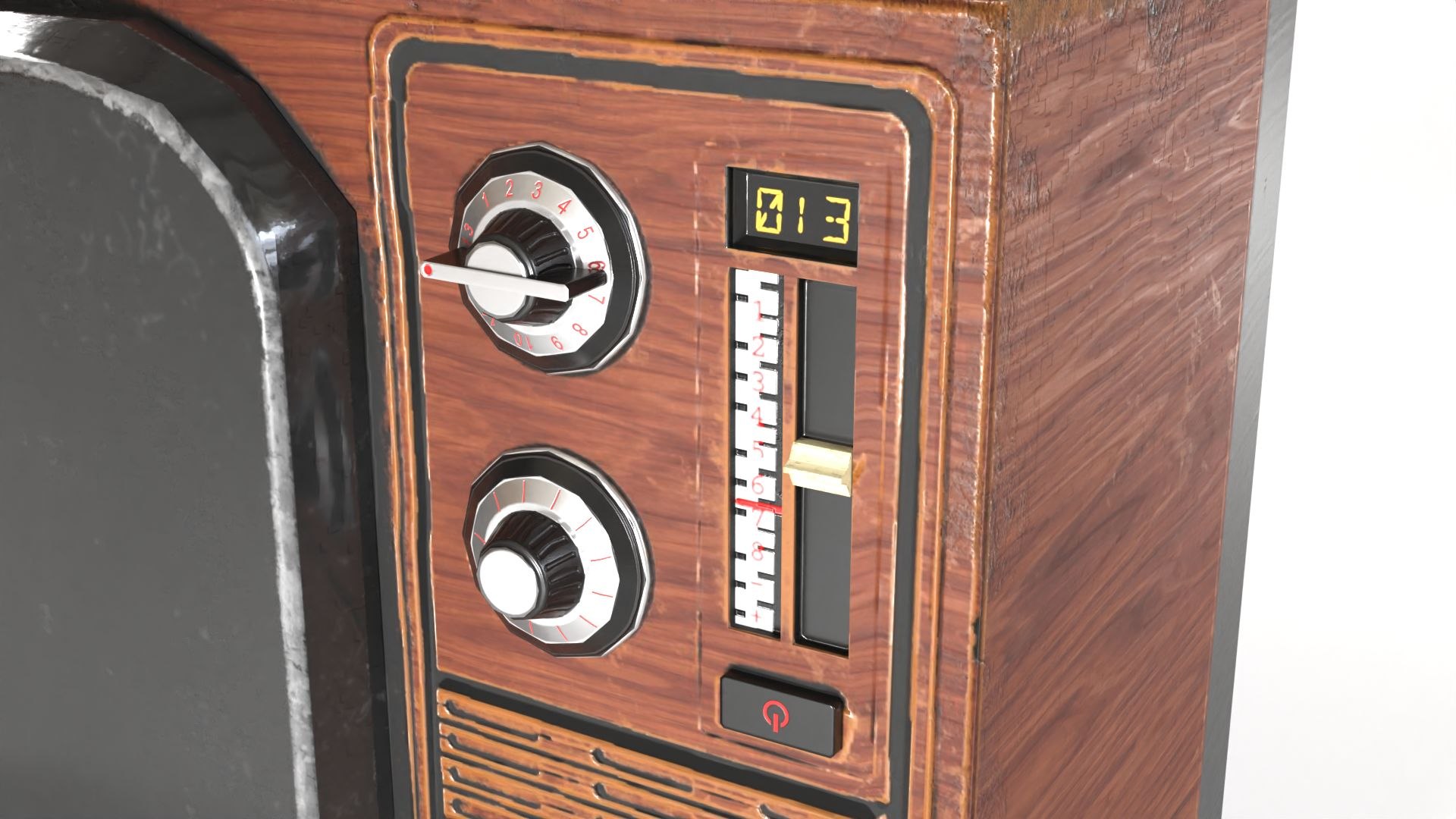 Old TV Model - TurboSquid 2070527