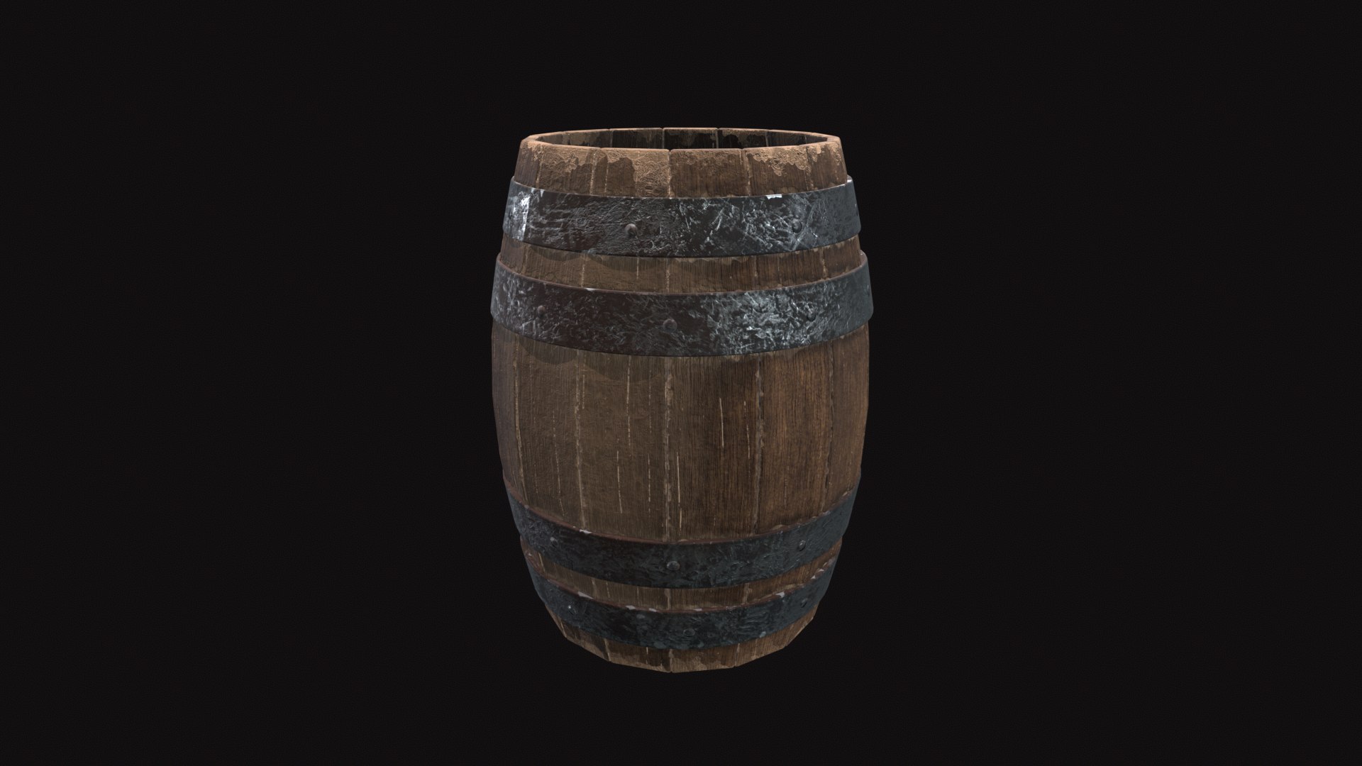 3D Medieval Barrel - TurboSquid 2320568